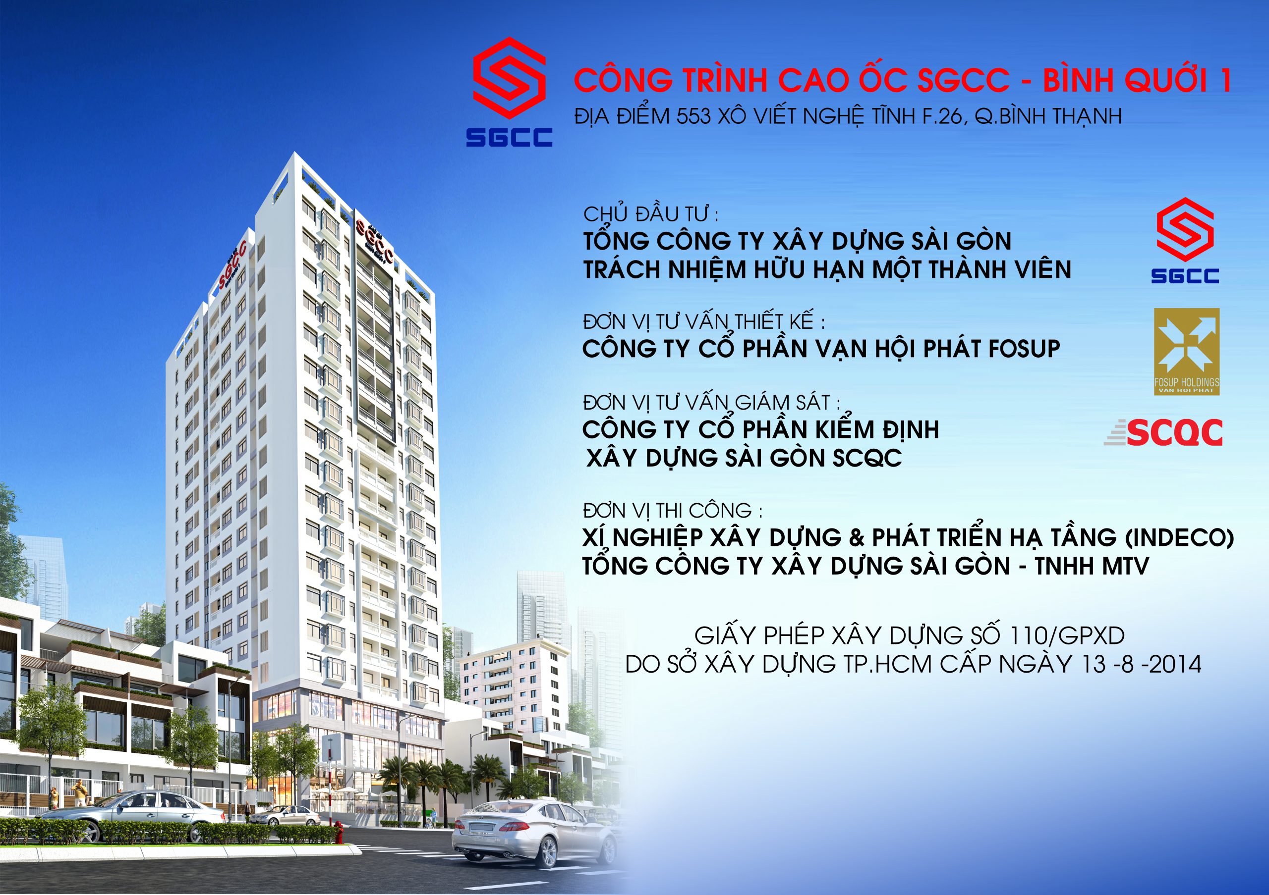 (Tiếng Việt) Chung cư SGCC Bình Quới 1 tại 553 Xô Viết Nghệ Tĩnh , P.26 ...